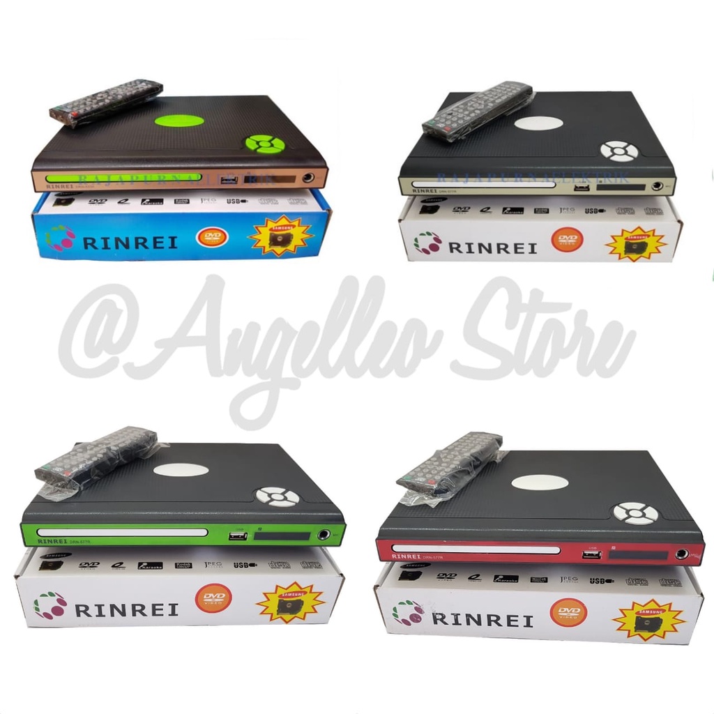 Jual DVD VCD Player Plastik Mini ~ Rinrei ~ DRN 533K ~ Optik Samsung ...