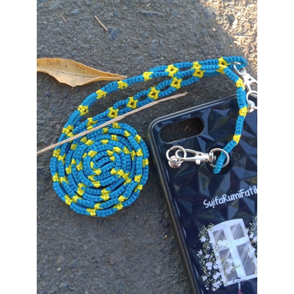 Jual Tali Hp macrame handmade / Lanyard Case (Hanya tali + Murbaut ...