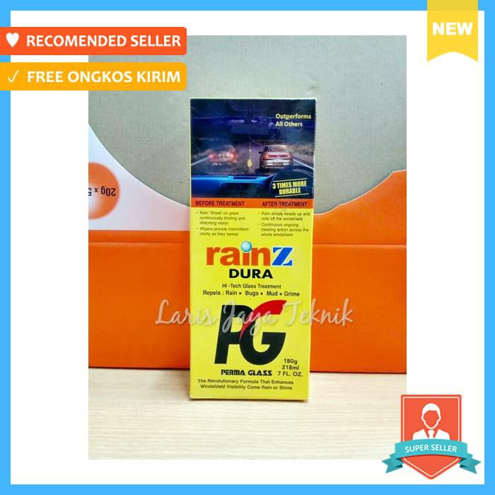Jual pg permaglass rain z dura 218ml usa (efek kaca daun talas ...