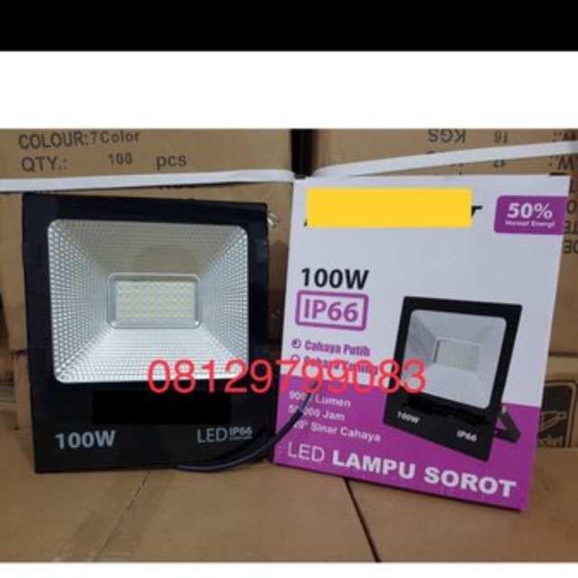 Jual Lampu sorot led 10w 20w 30w 50w 100w tembak sorot floodlight outdoor jalan 10 20 30 50 100 ...