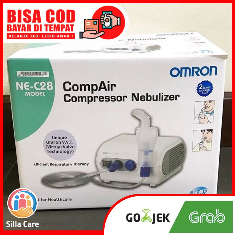 Jual NEBULIZER OMRON NE C28 ORIGINAL ALAT UAP INHALASI PORTABLE ANAK DAN DEWASA MURAH ...