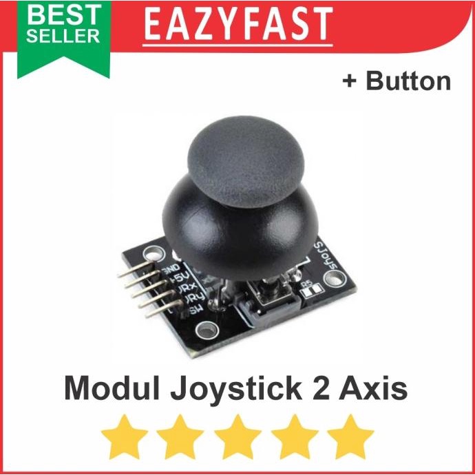 Jual Dual-axis XY Joystick Module Arduino Dual Axis Analog Stick Stik ...