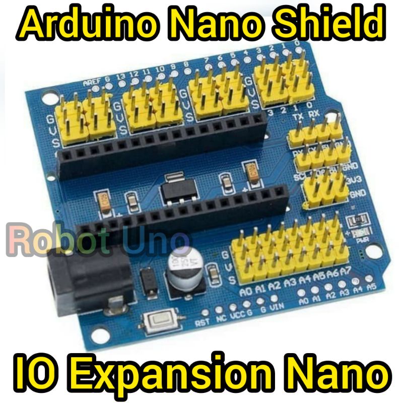 Jual Arduino Nano Shield I/O Prototype Extension Board Expansion ...
