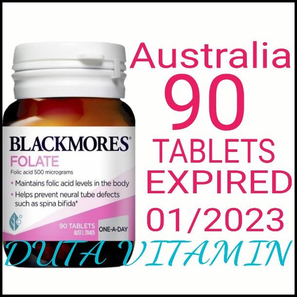 Jual Blackmores Pregnancy Folate 90 Tablets | Shopee Indonesia