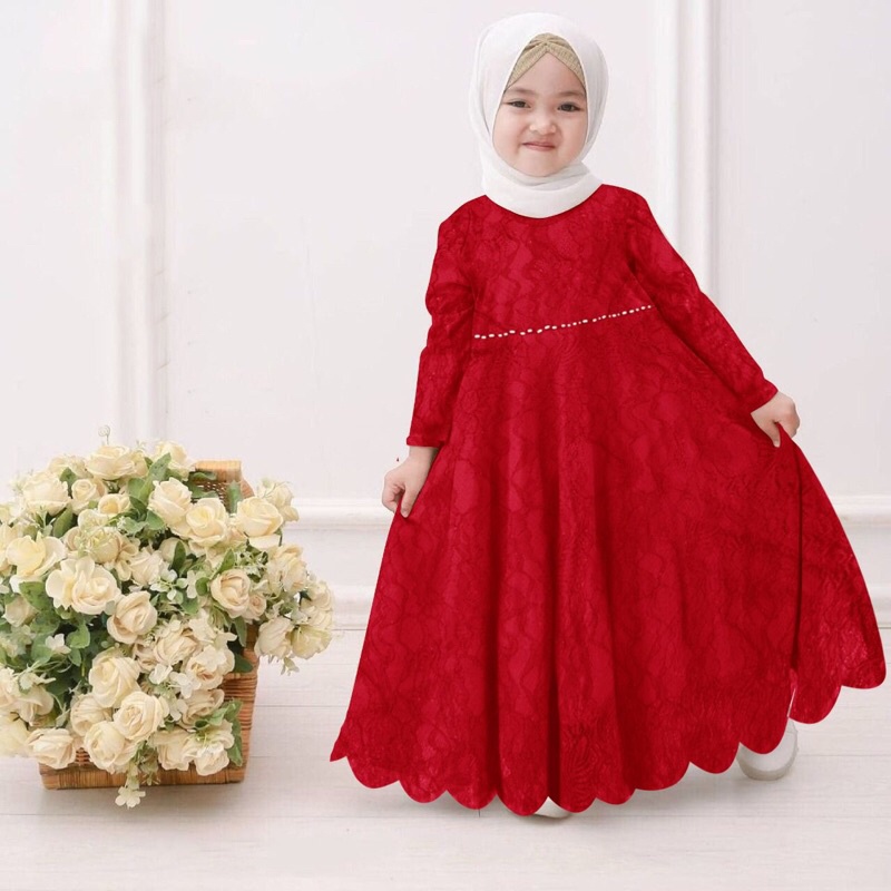 Jual Dress Jessy kids / dress anak perempuan terbaru / dress brokat ...