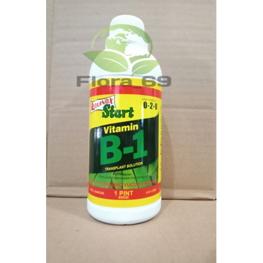 Jual liquinox star vitamin b1 besar original berat 500ml menyehatkan tanaman baru pupuk cair ...
