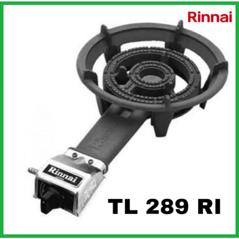Jual Kompor Gas Rinnai TR 289 RI/TL-289RI Kompor Komersial 1 Tungku Low ...