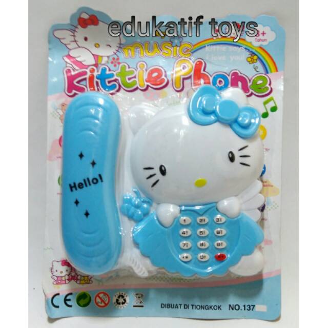 Jual Telephone Hello Kitty - Kitty Phone | Shopee Indonesia