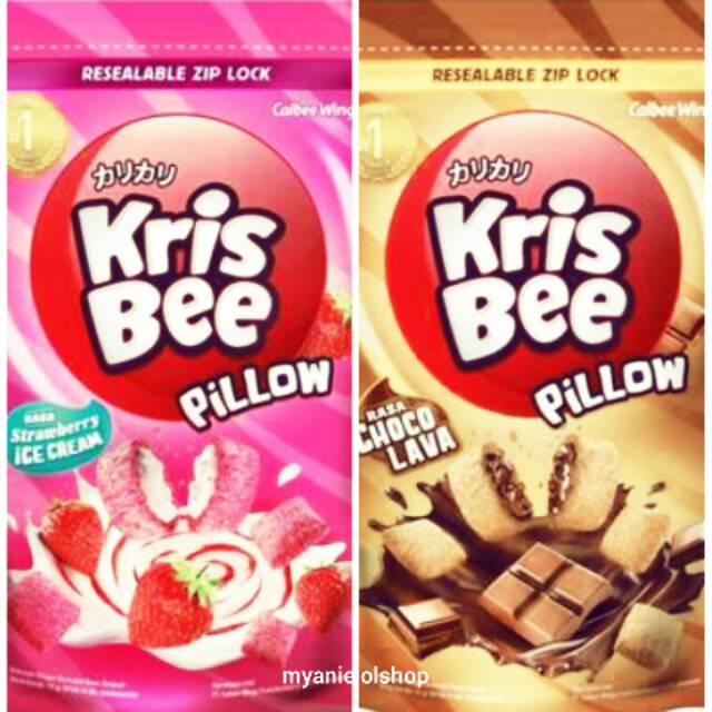 Jual Krisbee Pillow Snack Bantal Calbee Wings | Shopee Indonesia