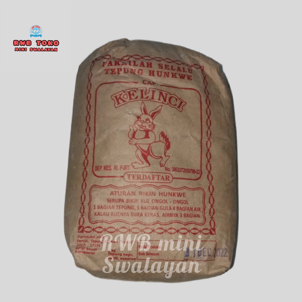 Jual TEPUNG HUNKWE CAP KELINCI 1KG | Shopee Indonesia