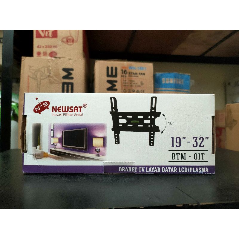 Jual Branket TV Layar Datar LCD/Plasma 19"-32" | Shopee Indonesia