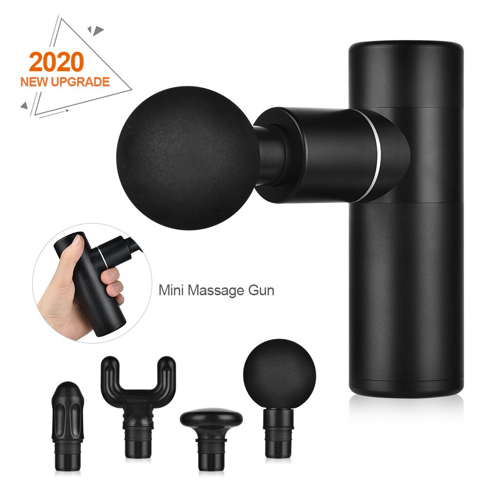 Jual PreOrder Massage Gun Muscle Relaxation Massager Vibration Fascial ...