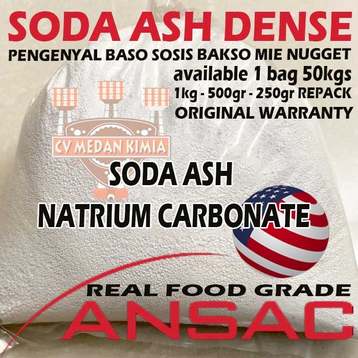 Jual Air Abu Soda Abu untuk Mie - food grade made in US 250gram ...