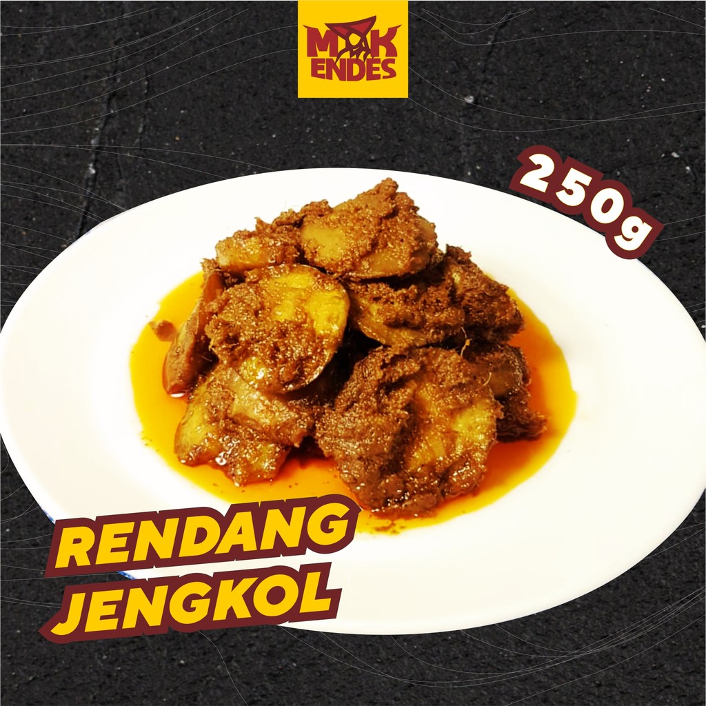 Jual Rendang Jengkol 250 gram Enak Murah Asli Padang | Shopee Indonesia