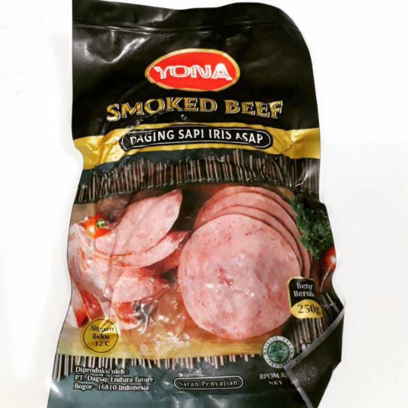 Jual Yona Smoke beef 250gr | Shopee Indonesia
