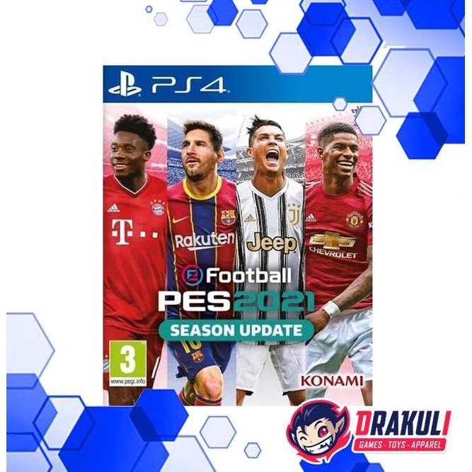 Jual Ps4 Pro Evolution Soccer 2021 (Pes 2021) (Region 2/Euro/English ...