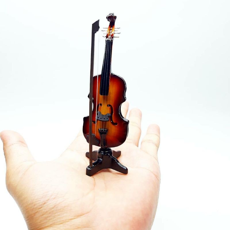 Jual Miniatur Biola Violin Size Small EXCSLUSIVE | Shopee Indonesia