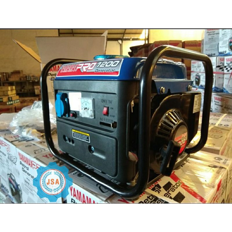 Jual Mesin Generator Genset Yamamax Pro 1200 2 Tak 750 Watt | Shopee ...