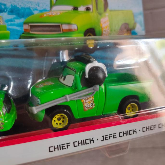 Jual Segera Miliki Mattel Cars Chick Hicks & Chief Chick Gilaa ...