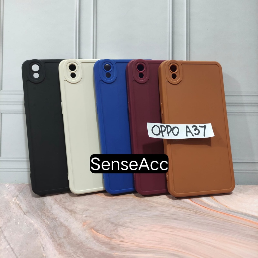 Jual Pro Camera SoftCase Full Cover Matte Edge Case Oppo A37 Neo 9 ...
