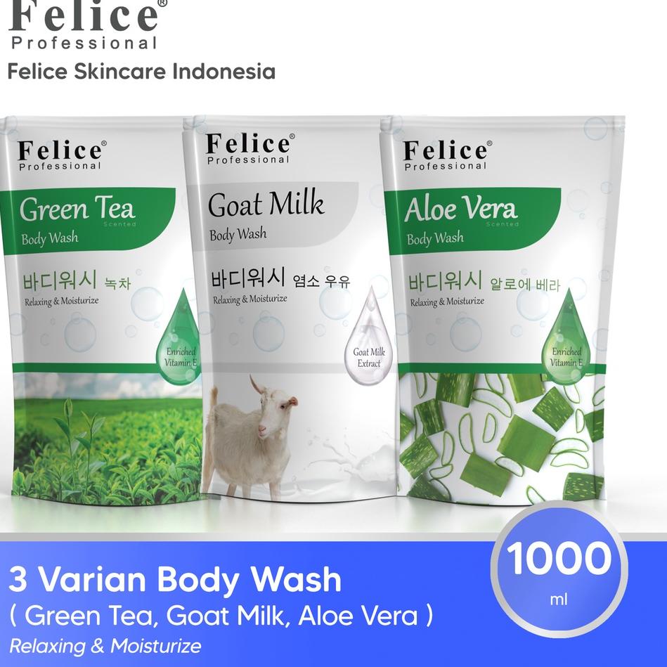 Jual Promo Menarik--Felice Skincare Body Wash 1000ml | Shopee Indonesia