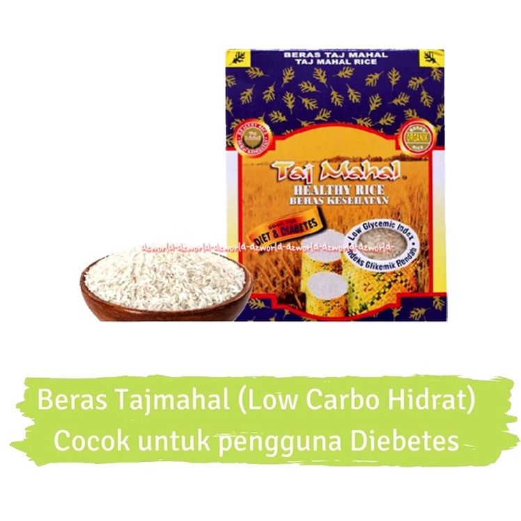 Jual Taj Mahal TajMahal Rice 1kg Beras Putih Untuk Penderita Diabet 1 ...