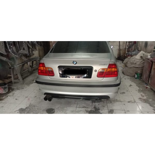 Jual BMW E46 MTech Bodykit Rear Bumper Diffuser GRADE A kuat-tebal-lentur | Shopee Indonesia