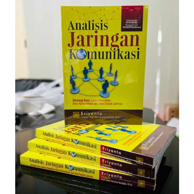Jual BUKU ANALISIS JARINGAN KOMUNIKASI Cet. Ke2 Eriyanto ORIGINAL ...