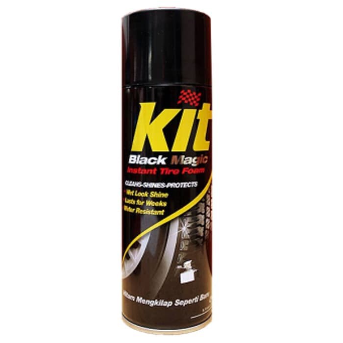 Jual KIT BLACK MAGIC SEMIR BAN 400ML PENGKILAP BAN MOBIL DAN MOTOR ...