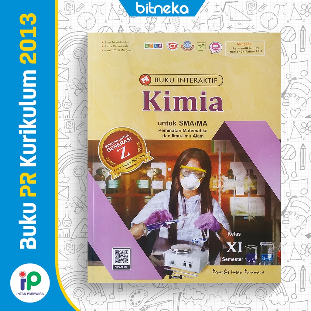 Jual Buku PR Interaktif Kimia SMA/MA Kelas 11 Semester 1 - Intan Pariwara | Shopee Indonesia