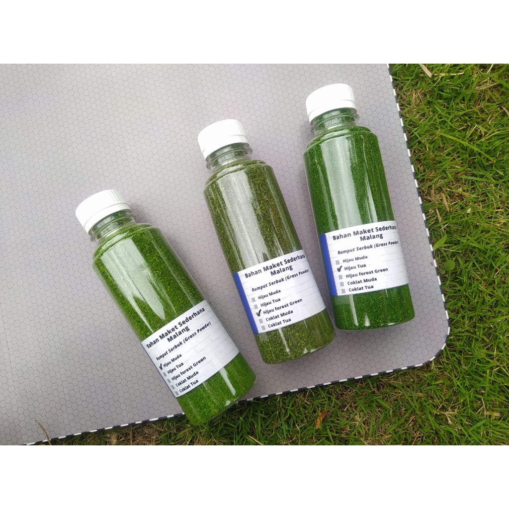 Jual SERBUK RUMPUT BOTOL 250 Ml MAKET MINIATUR | Shopee Indonesia