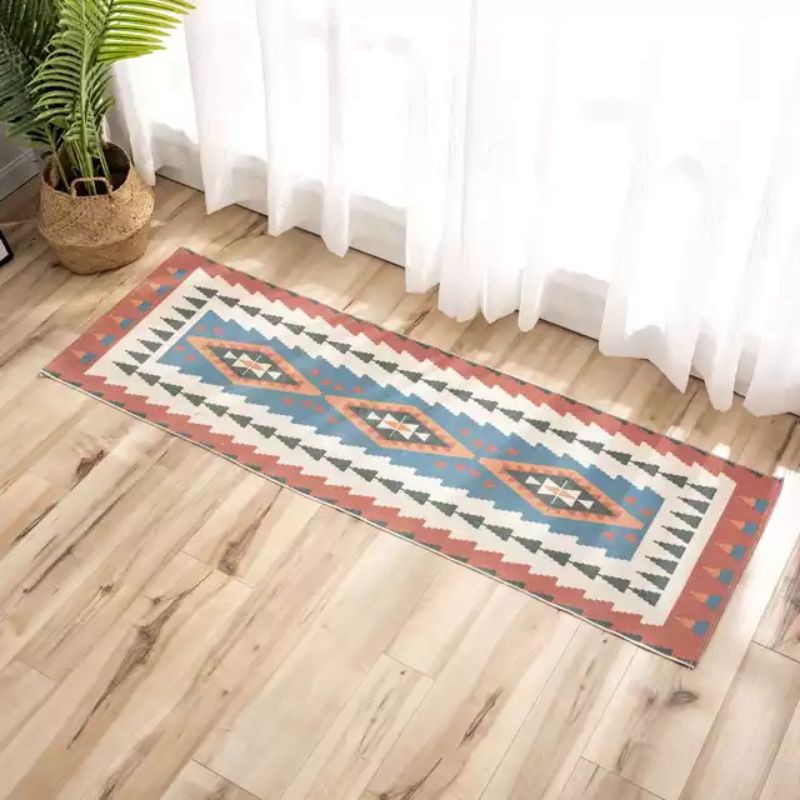 Jual Bohemian Rug Mat Karpet Nordic Tenun 60x150 | Shopee Indonesia