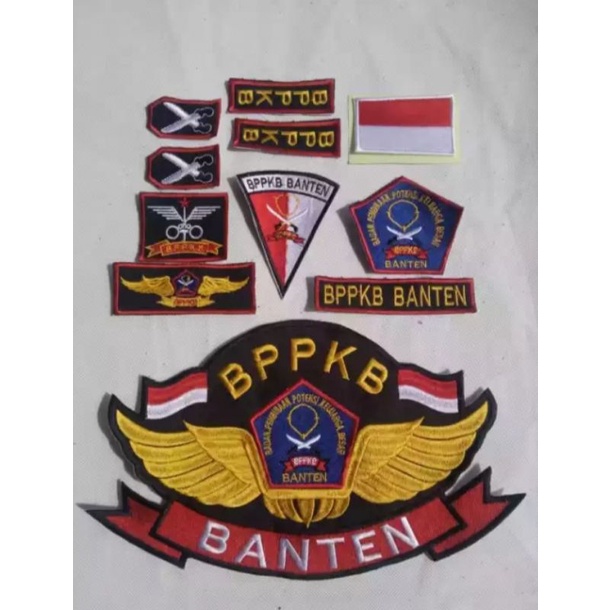 Jual logo bordir/logo lengkap BPKB banten/logo satu set | Shopee Indonesia