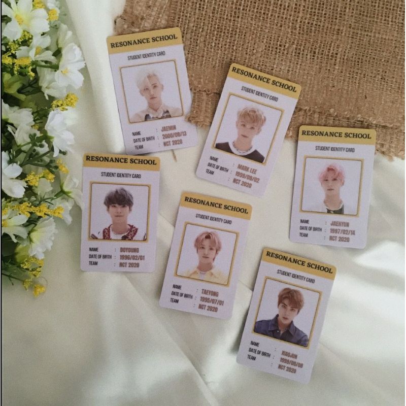 Jual [READY STOCK] ID CARD NCT 2020 RESONANCE JAEMIN MARK JAEHYUN ...