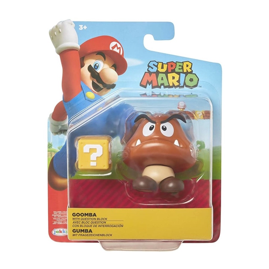 Jual JAKKS Pacific Action Figure 3,1 Inch Super Mario - Goomba Quest ...