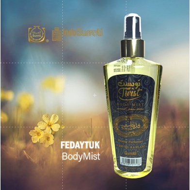 Jual Body Mist 250ml - FEDAYTUK | Parfum Surrati | Shopee Indonesia