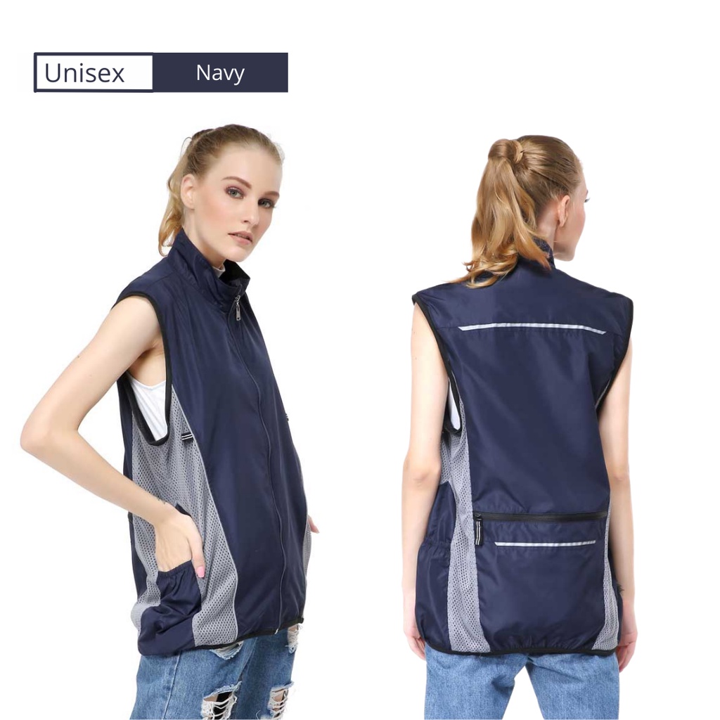 Jual Rompi/Vest Olahraga Pria Dan Wanita Rompi Sepeda Volly Basket ...