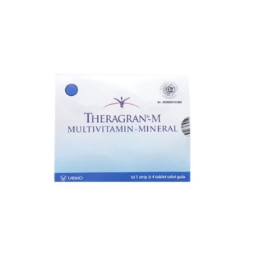 Jual Theragran M 4 Tablet | Shopee Indonesia