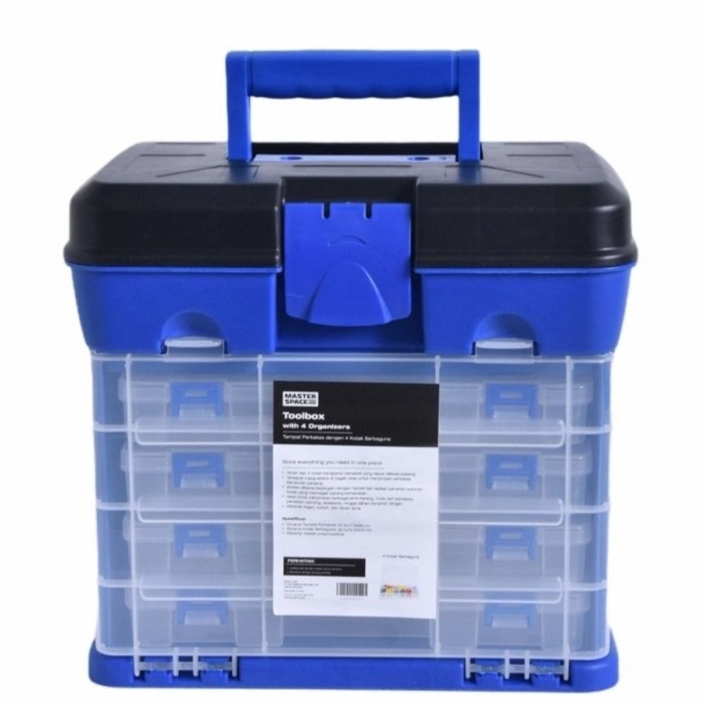 Jual Krisbow Toll box Tamiya / organizer kotak serbaguna dengan 4 kotak ...