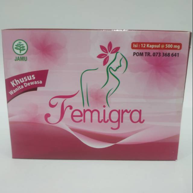 Jual kapsul FEMIGRA 100% Original, rahasia putri raja | Shopee Indonesia