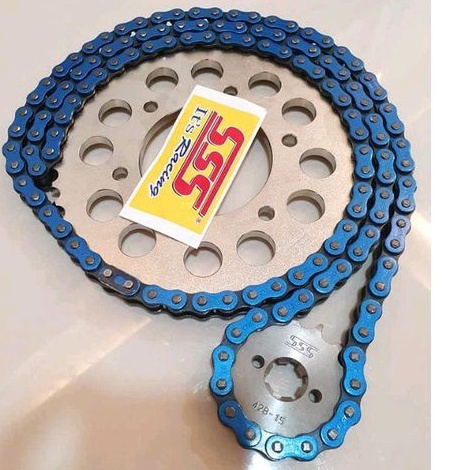 Jual Gir Gear Set SSS 428H CBR New Cb150r New lubang baut 6 rantai ...