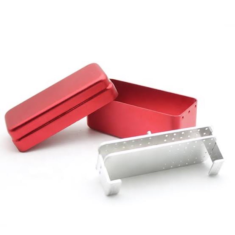 Jual Endo box 72 holes sterilisasi stainless steel Dental Endo Box ...