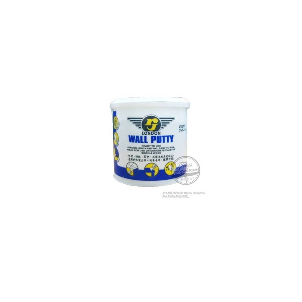 Jual PLAMIR RJ LONDON WALL PUTTY 1kg | Shopee Indonesia