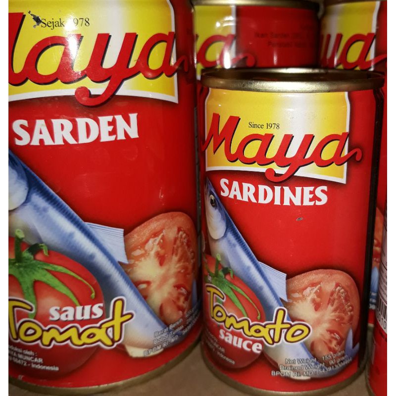 Jual Maya sarden (425gr/155gr) | Shopee Indonesia