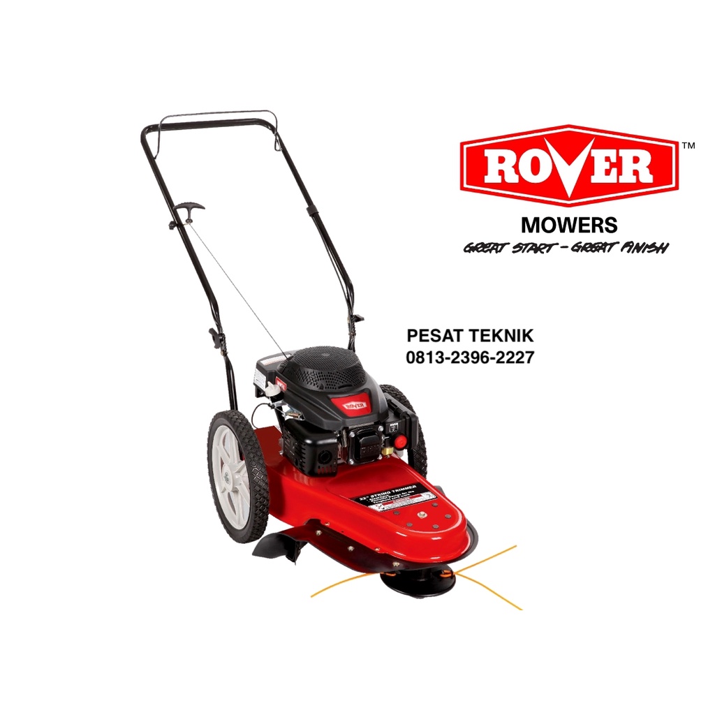 Jual Mesin Potong Rumput Dorong Wheeled String Trimmer | Shopee Indonesia