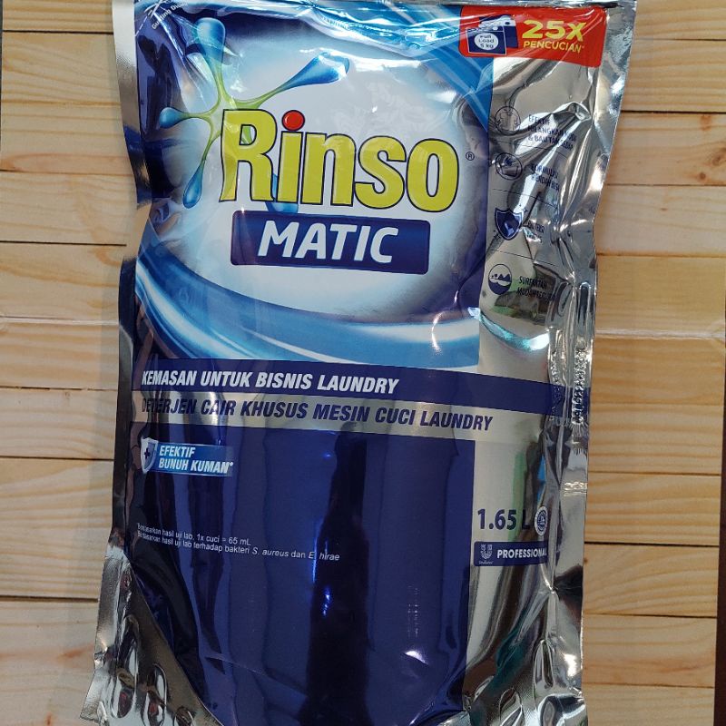Jual Rinso Matic Profesional Liquid 1.65 L | Shopee Indonesia