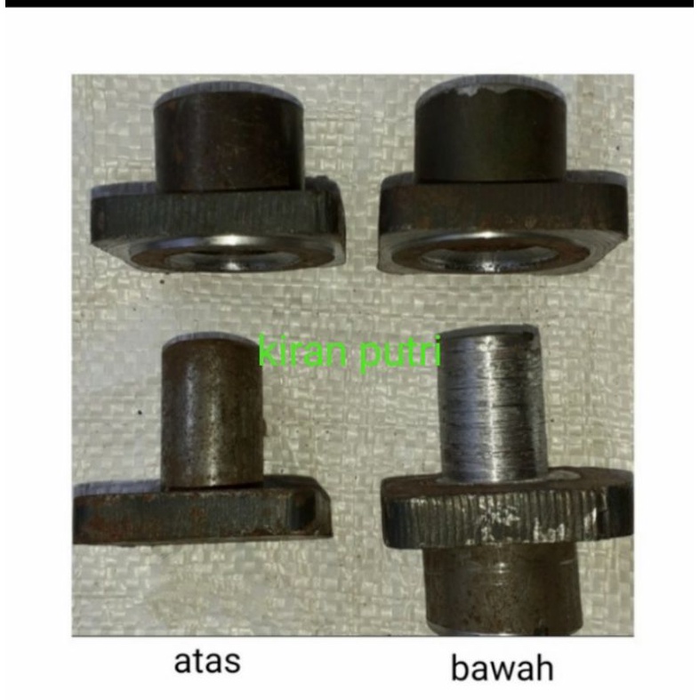 Jual engsel pintu swing kotak 4x4 atas bawah 1 set pagar besi-atas ...