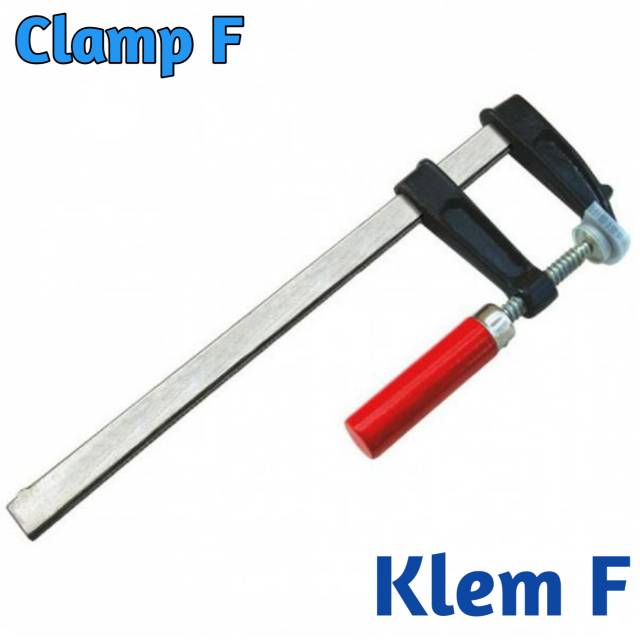 Jual Klem F Clamp 35 Cm Alat Penjepit Kayu Serbaguna Panjang 35 Cm / 50 ...