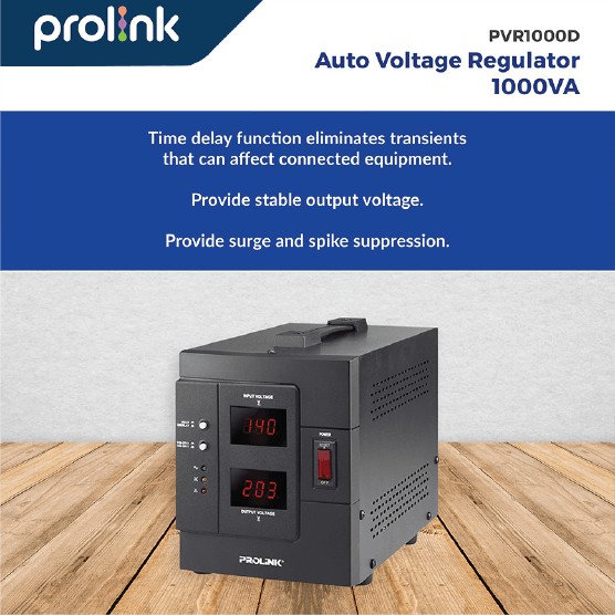 Jual Prolink Stabilizer 1000VA Automatic Voltage Regulator l AVR l ...