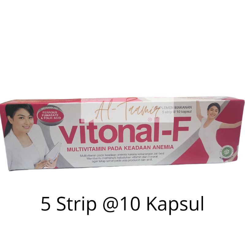 Jual VITONAL-F / Vitamin Untuk Anemia / Vitamin Untuk Hamil Menyusui ...